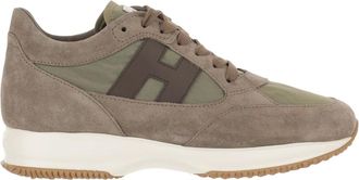 Hogan Homme, Chaussures, Beige, Taille: 42 1/2 EU Baskets Interactives