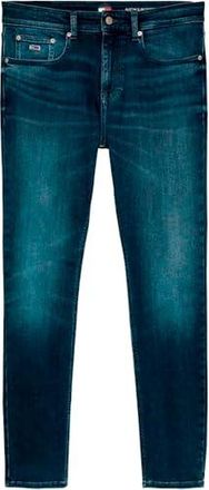 Tommy Jeans Coupe pour Homme, Denim (Denim Dark), 32W / 30L