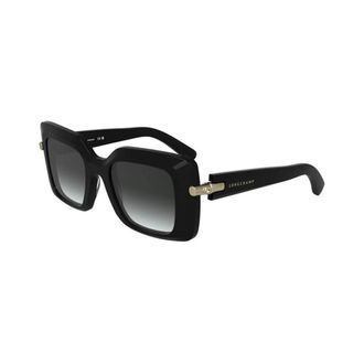 Longchamp Femme, Accessoires, Noir, Taille: 50 MM Lo776S Lunettes de soleil