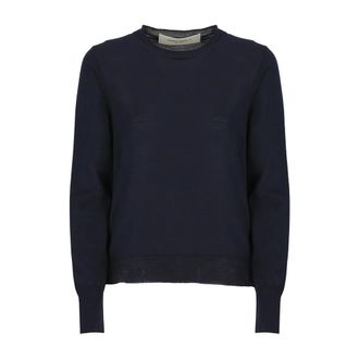 Golden Goose Femme, Pulls, Bleu, Taille: 38 FR Pulls &agrave; col rond