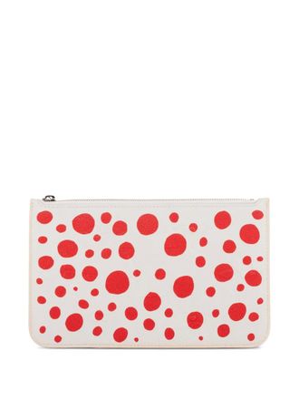 Louis Vuitton x Yayoi Kusama pochette Infinity Dots Neverfull (2023) - Blanc