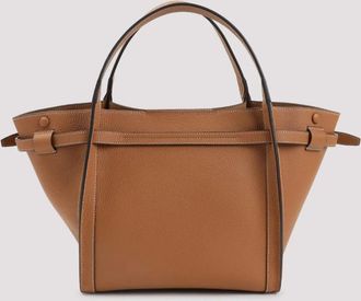 Tod's Tods Hobo Bags - Trapezoidal Shoulder Bag In Textured Brown Leather - Gr. unisize - in Braun - f&uuml;r Damen