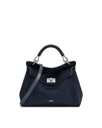 JW PEI Lucia Sac &agrave; main pour femme - Daim Synth&eacute;tique Bleu marine