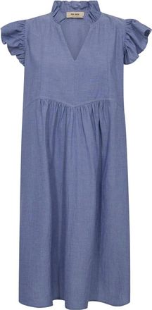 Mos Mosh MOS Mosh, Femme, Robes, Bleu, Taille: 42 FR Maxi Dress