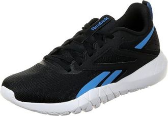 Reebok Mens Flexagon Energy TR 4 Sneaker, Black Kinetic Blue Footwear White, 39 EU
