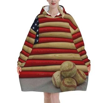 Generic Couverture de basket-ball &agrave; capuche pour femmes et hommes adultes surdimensionn&eacute;s pour une couverture douce et chaude