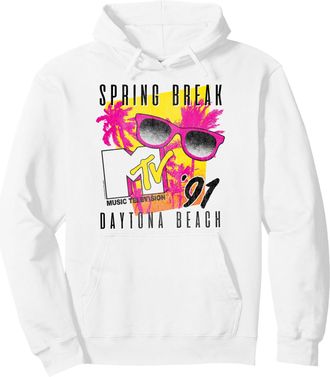 Giesswein Spring Break Retro Daytona Beach Shades Vintage TV Pullover Hoodie