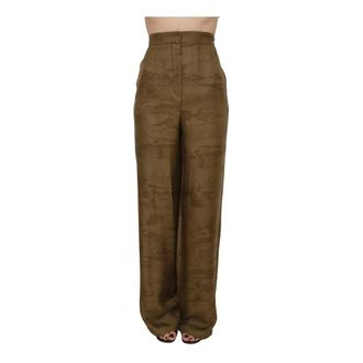 Max Mara Damen, Hosen, Gr&uuml;n, LGr&ouml;&szlig;e