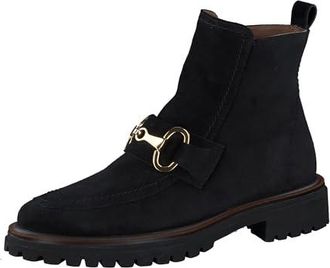 Paul Green Femme Bottines, Dame Bottines,Bottes,Botte,Demi-Botte,Bootie,Fermeture &eacute;clair,Mittelbraun (Black),39 EU / 6 UK