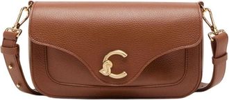 Coccinelle Femme, Sacs, Brun, Taille: ONE Size C-Me Shoulder Bag