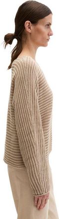 Marc O'Polo Strickpullover aus Bio-Baumwolle-Leinen-Mix