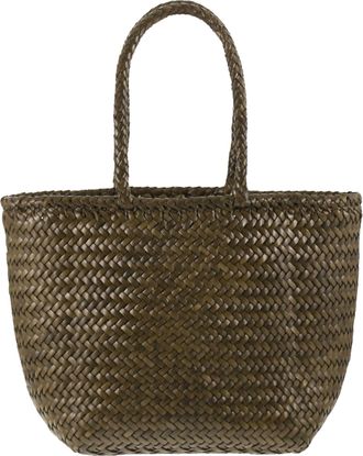 Dragon Petit sac en cuir tress&eacute; Dragon Grace Basket