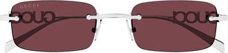 Gucci Gg1808S Sonnenbrille - - Accessories - unisex - Grau - 52 MM