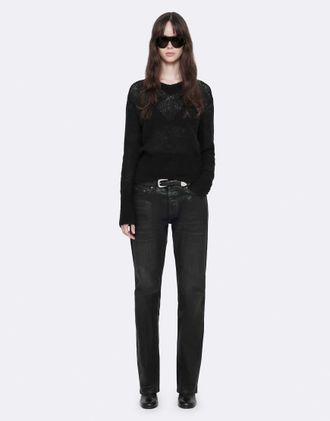 AllSaints Mabel Pullover in Schwarz