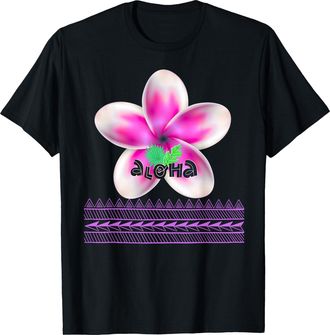 Aloha Hula Dance Hula Lektion Aloha Tropical Hawaii Hibiscus Cute Popular Plumeria Hawaiian Black T-Shirt