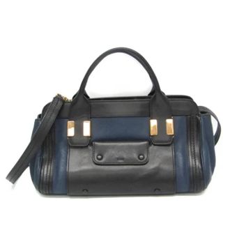 Chlo&eacute; Pre-owned Leder Handtaschen - - Pre-owned - Damen - Blau - ONE SIZE
