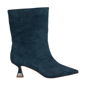 Alma En Pena Metallischer Absatz-Stiefelette - - Shoes - Damen - Blau - 41 EU