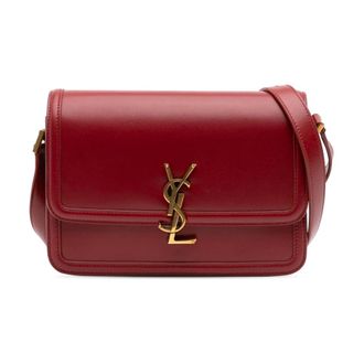 Saint Laurent Sac bandouli&egrave;re en cuir doccasion - Femme - Pre-owned - Rouge - Taille: ONE Size