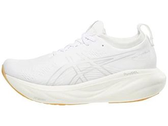 Asics Asics Gel-Nimbus 25 Chaussures de Course pour Femme, Blanc/Blanc, 12.5