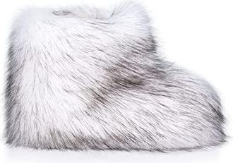 Estro & Luminara Chaussons Femme Hiver Chaud - Chaussons Laine Homme Pantoufles Homme Hiver Chaud Laine Pantoufles Femme B03 (40/41, B04 Blanc)