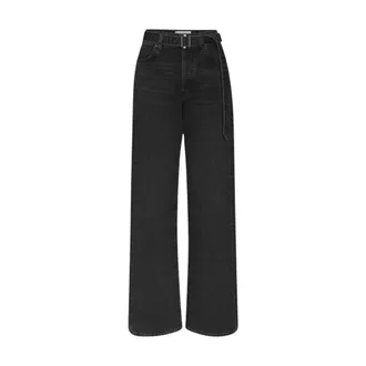 Frame Denim Femme, Jeans, Noir, Taille: W26 The Loose