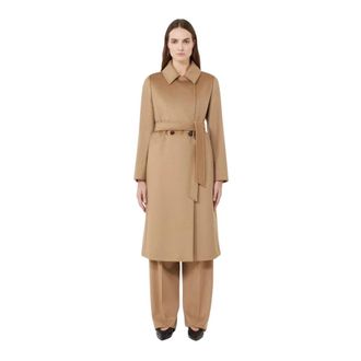 Max Mara Bcollag Coat - - Coats - Damen - Braun - M/L