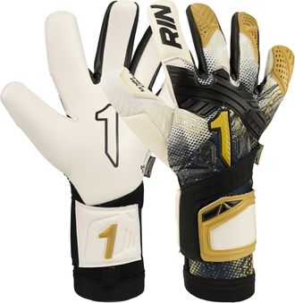 Rinat Fiera Pro Torwarthandschuhe, für Erwachsene, Gold, Größe 8
