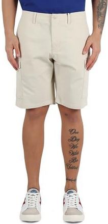 Tommy Hilfiger Harlem Cargo 1985 Mw0Mw23573 Shorts, Beige (Newsprint), 31W Homme