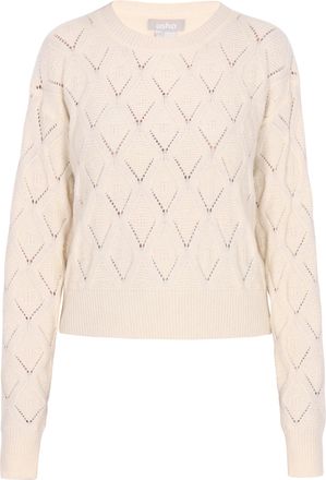 Usha Zur Seite fahren Damen Wollwei&szlig;