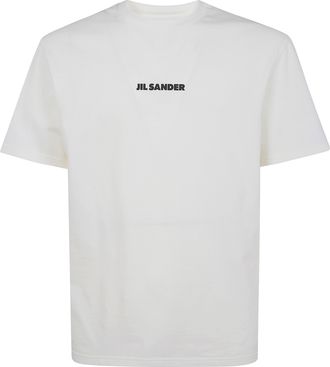 Jil Sander Crewneck Short Sleeves Logo T-Shirt