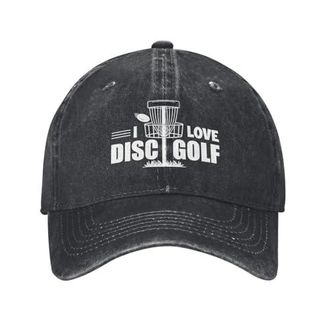 Generic Jadore Le Disc Golf Femme Homme Hip-Hop Cap Anti-Soleil Chapeau De Cowboy Soft Chapeau pour Randonn&eacute;e Toutes Les Saisons Voyage