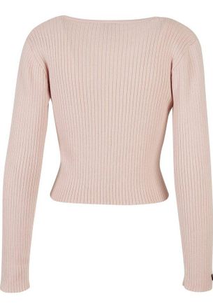 Fubu Outdoorjacke Fubu Damen FW222-016-1, Corporate Rib Knit Bolero rose (1-St)
