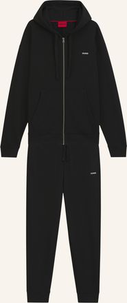 HUGO BOSS Hugo Sweatshirt Track_Dapozipdayote Relaxed Fit schwarz