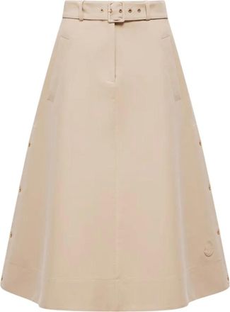 Moncler Damen, Röcke, Beige, XSGröße