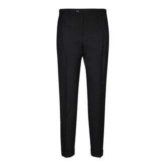 Dell'Oglio Homme, Pantalons, Noir, Taille: W33 Robert Pantalons