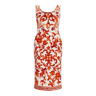 Dolce & Gabbana Damen, Kleider, Orange, MGr&ouml;&szlig;e