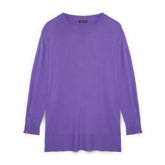 Fiorella Rubino Damen, Strickwaren, Lila, XLGröße