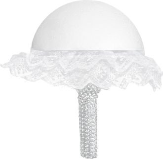 Cabilock Spitzen-Schaum-torus Brautstrau&szlig;halter Steckmoos Steckschwamm Brautstrau Hochzeit Hochzeitsstrau? Zubeh?r Blumensteckschaum Blumenarrangement Pp Handb