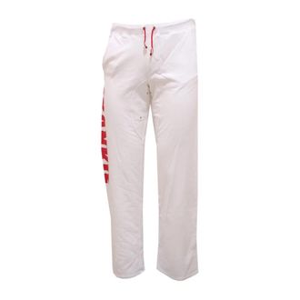 Frankie Morello Italienische F68 Sweatpants - - Trousers - Herren - Wei&szlig; - M