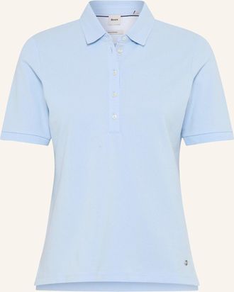 Brax Brax Piqu&eacute;-Poloshirt Style Cleo blau
