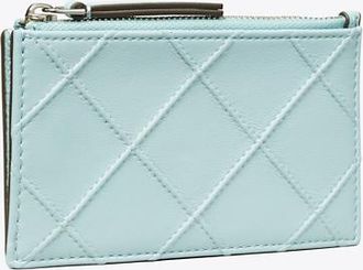 Tory Burch Damen Weiches Fleming Kartenetui mit Rei&szlig;verschluss