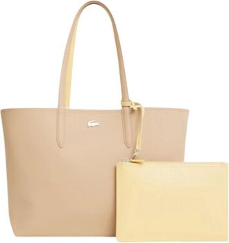 Lacoste Femme, Sacs, Beige, Taille: ONE Size Anna Tote