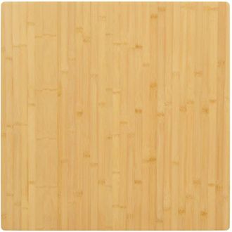 vidaXL Dessus de table 80x80x4 cm bambou Vidaxl