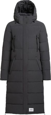Khujo Damen Wintermantel Dani2 Winterjacke Daunenjacke Steppmantel Mantel (DE/NL/SE/PL, Alphanumerisch, XS, Regular, Regular, 266-SPA-GREY)