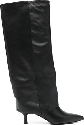 Gisèl moirè bottes Matilda 50 mm - Noir