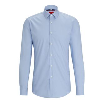 HUGO BOSS Formales Hemd - - Shirts - Herren - Blau - 5XL
