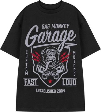 Gas Monkey Garage Fast Loud T-shirt &agrave; manches courtes