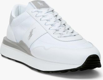 Polo Ralph Lauren Baskets bi-mati&egrave;re en cuir m&eacute;lang&eacute;