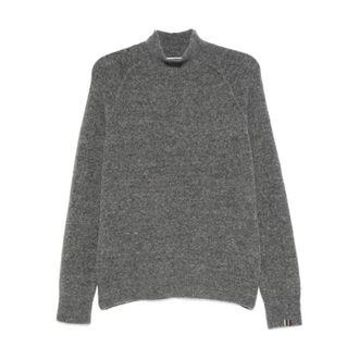 Alpha Studio Homme, Pulls, Gris, Taille: M Pull à col roulé