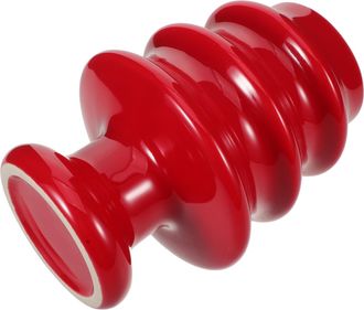 SOLUSTRE Weihnachtsvase Keramik Für Blumen Dekovase Moderne Für Heimdekoration Tisch-mittelstück-pflanzgefäß Festliches